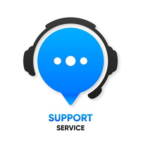 Premium Vector Customer Support Service Chat Icons Call Center Logo Hotline Concept Vector