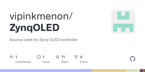 GitHub Vipinkmenon ZynqOLED Source Code For Zynq OLED Controller