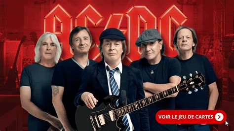 Cartes Collector Ac Dc Lesprit Rock à Portée De Main Magic Dream