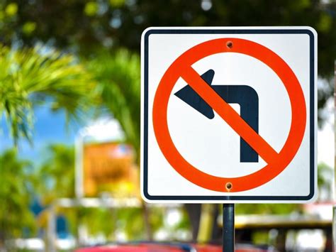 Can You Fight An Improper Turn Ticket Driving Defense Law