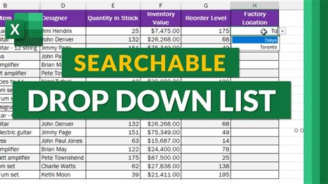 searchable excel drop down list microsoft excel new features in