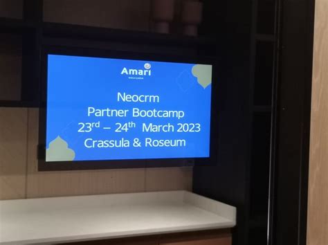 Kai Teck Wee On Linkedin Neocrm Aws Crm Kickoff Redtone Totech