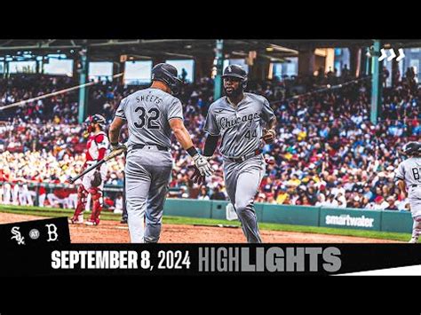 Highlights White Sox Score 5 In 9th Inning To Defeat Red Sox 9824