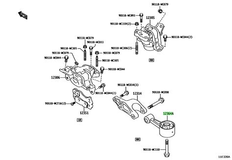 Buy Genuine Toyota 12363wc001 12363 Wc001 Rod Engine Lateral Control Photos Amayama