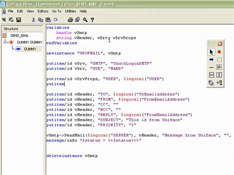 Uniface UPOPMAIL SMTP Integration YouTube