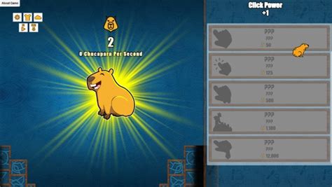 Capybara Clicker Unblocked Play Clicked Game On Izigames Net