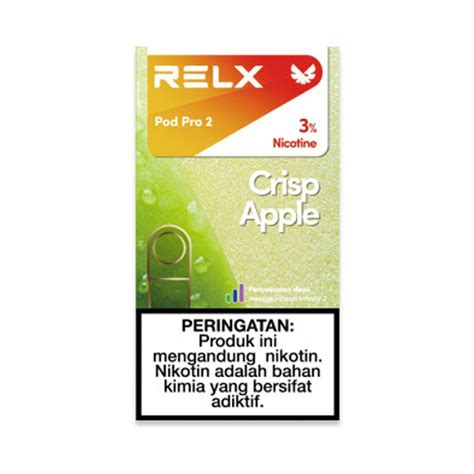 Relx Pod Pro Crisp Apple Nicotine Vapestation