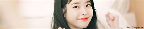 Adorable Korean Singer Iu Lee Ji Eun K Wallpaper Download