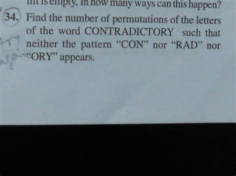 Permutation And Combination Sarthaks Econnect Largest Online