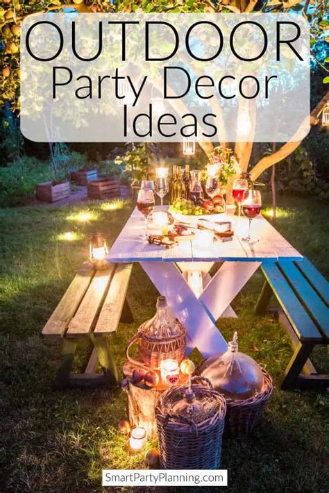 Garden Party Decoration Ideas For Adults
