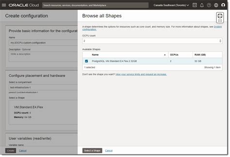 Getting Started With The Oci Postgresql Service