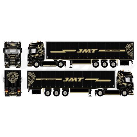 【予約】2023年発売予定scania Next Gen Highline Met 3 Assige Schuifzeilen Oplegger トラック 建設機械模型 工事車両 Tekno