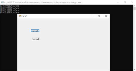 Net Netcore Winform Console Writeline Csdn