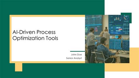 Ai Driven Process Optimization Tools Ppt Template St Ai