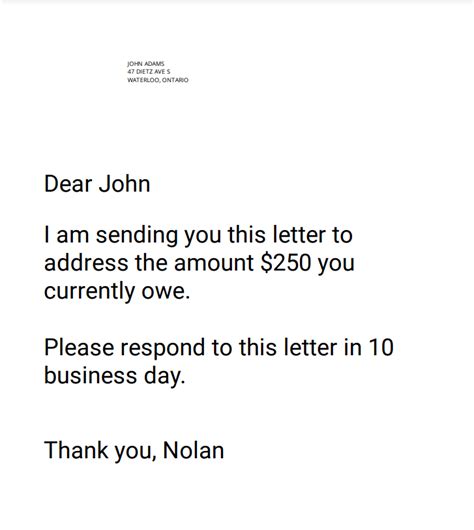 Sending Letters Using The Api