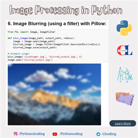 image processing in python using pillow ~ computer languages clcoding