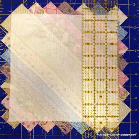 Sparrow In Flight Part 1 HST String Block Tutorial