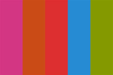 Solarized Accents Color Palette