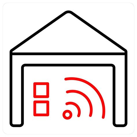 Wifi Enabled House Icon Concept 53095377 Vector Art At Vecteezy