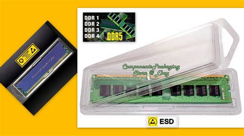 Workstation Ddr Memory Clamshell Case For Dimm Storage Lot Of 6 18 35 100 200 Ebay