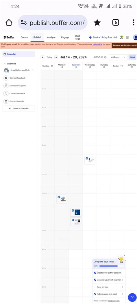 Uma Maheswar Reddy On Linkedin Buffer Socialmediascheduling