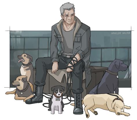 621 And Handler Walter Armored Core And 1 More Drawn By Zen Jirakun