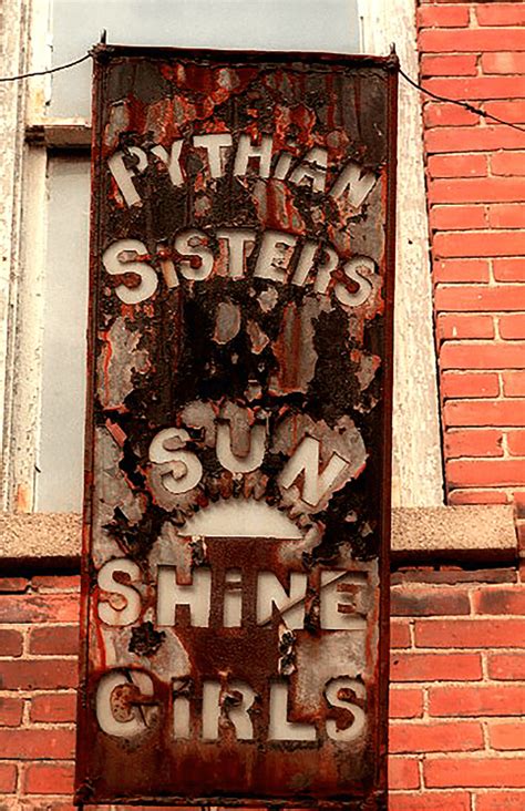 Px 13 Pythian Sisters Sign 1 72 Dpi David Clements Productions