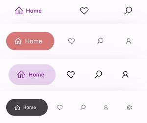 Flutter Modern Navigation Bar Fluttercore