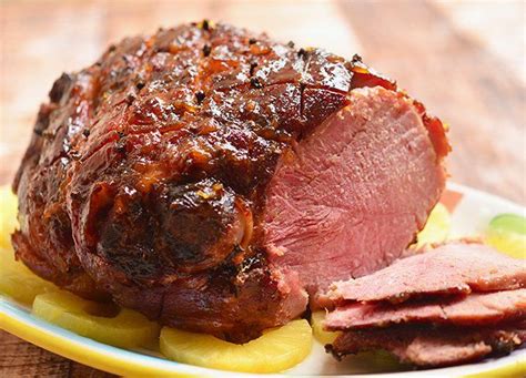 Filipino Style Pineapple Glazed Ham Recipe Gammon Recipes Recipes