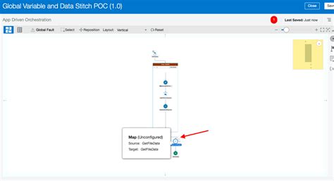 Now Open The Getfiledata Mapper And Map The Output With Data Stitch