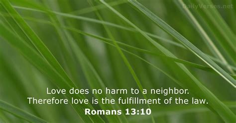 Romans 1310 Bible Verse