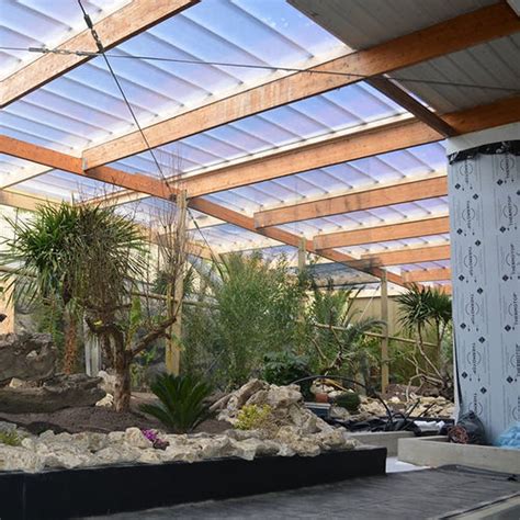 Cellular Polycarbonate Panel Akyver® Connect Corplex For Facade