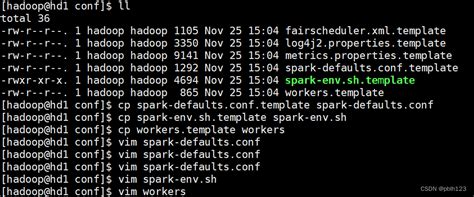 2023spark实验三十三：配置standalone模式spark342集群spark342配置 Csdn博客