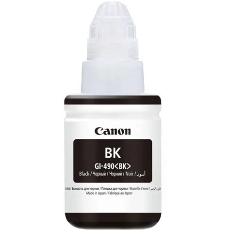 МАСТИЛНИЦА CANON GI-490 BLACK