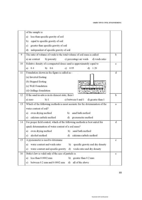SOLUTION Soil Mechanics Mcqs Studypool