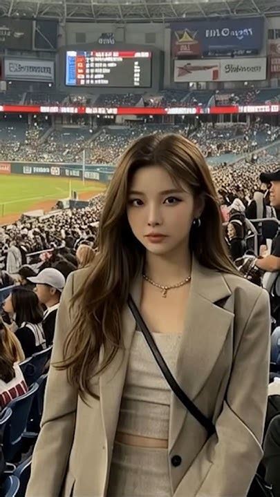야구장 관람야구장 경기장 야구장관람 관람녀 Youtube