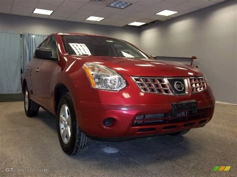 2010 Venom Red Nissan Rogue S Awd 360 Value Package 55658386 Photo 16