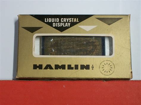 Electronics Hamlin Lcd Liquid Crystal Display 3970 313 050 Ebay