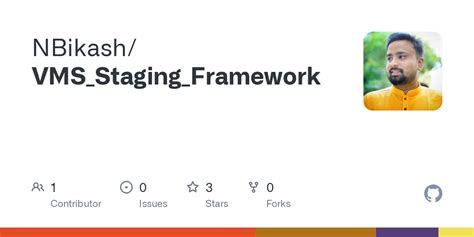 github nbikash vms staging framework