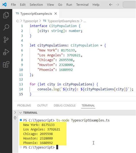 How To Use The For Loop In Typescript