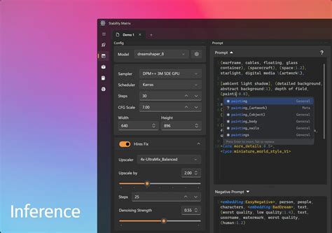 StabilityMatrix Codesandbox