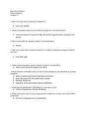 Chapter 31 Recall Questions 1 Pdf Mercedes Anderson Recall Questions Chapter 31 1 What Is The