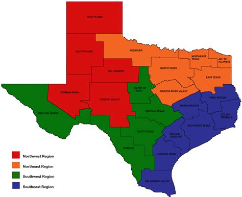 Map Of Ercot Regions