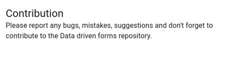 Docs Inconsistencies Issue Data Driven Forms React Forms GitHub