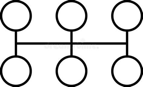 Flowchart Hierarchy Vector Icons Org Chart Organizational Flow
