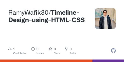 Github Ramywafik30timeline Design Using Html Css