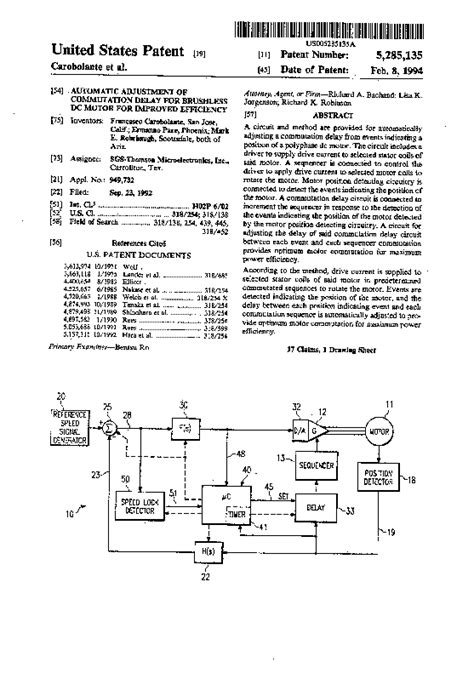 Pdf Automatic Adjustment Of Commutation Delay For Brushless Dc Motor For Improved Efficiency