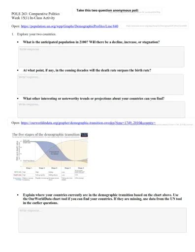 263 Week 151 In Class Activity Interactive Worksheet Edform