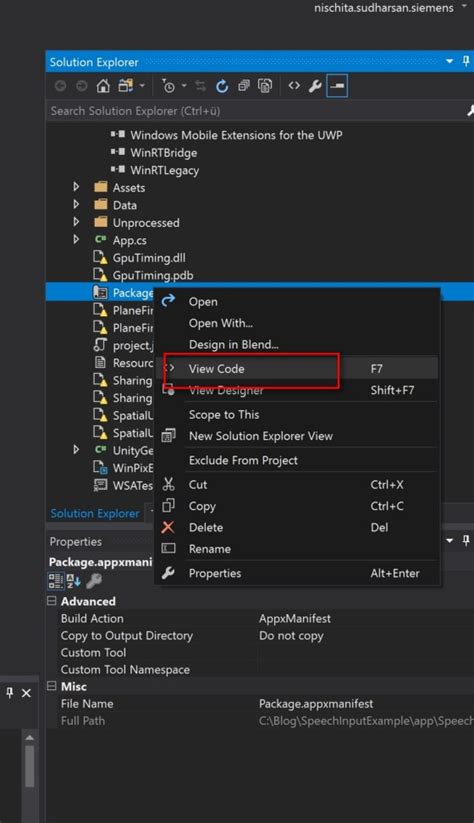 how to use voice input in your hololens apps