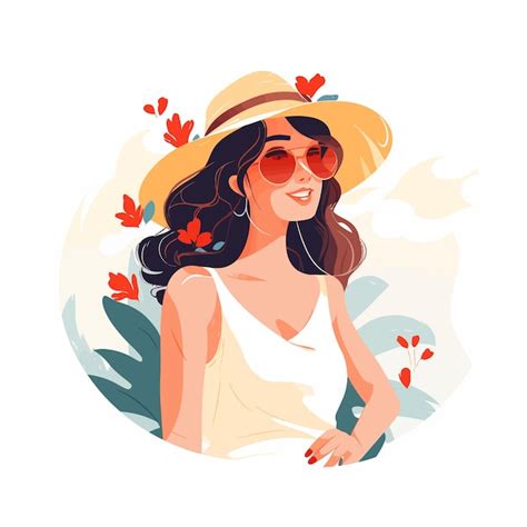 Premium Vector Pretty Girl